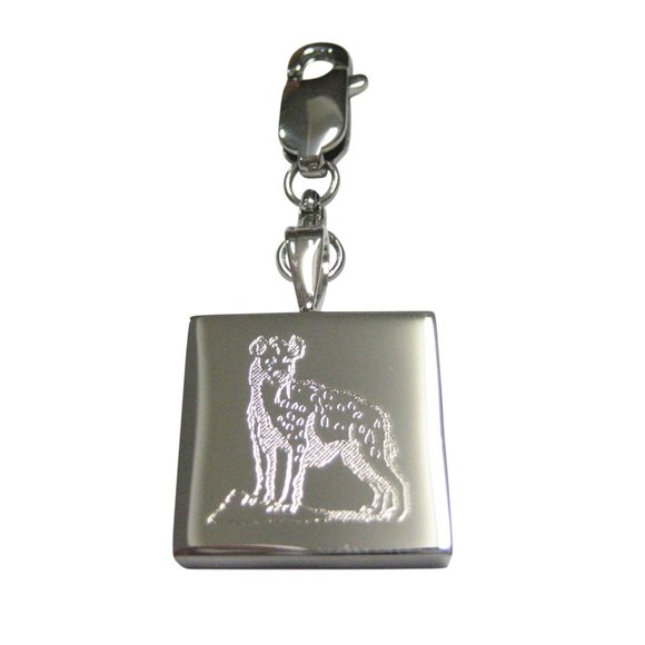 Kiola Designs | Accessories | Etched Hyena Pendant Zipper Pull Charm ...